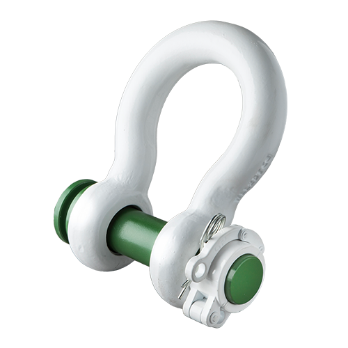 Green Pin® Locking Clamp ROV Shackle - Green Pin